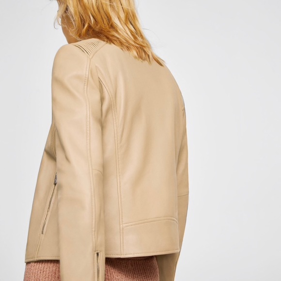 Mango | Jackets & Coats | Nwt Gorgeous Mango 0 Leather Jacket | Poshmark